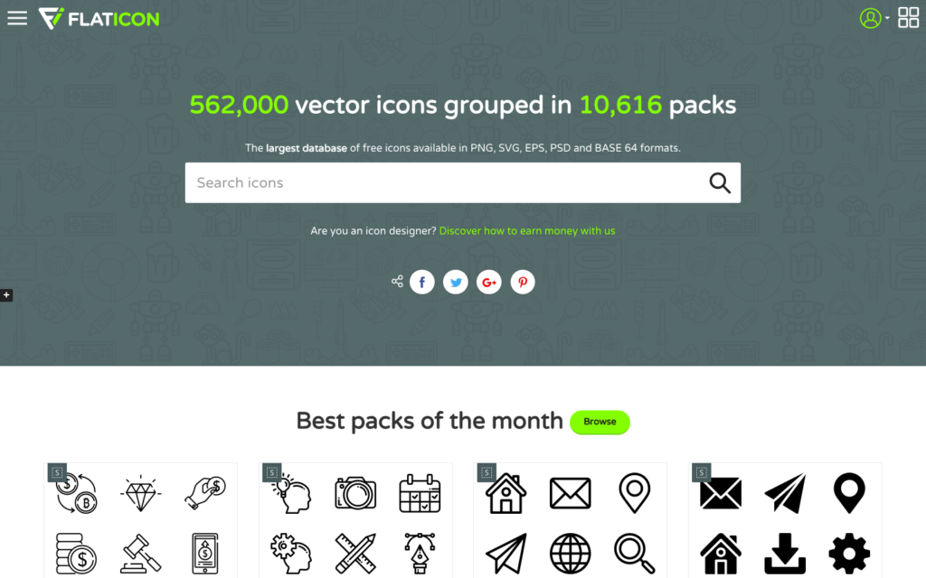 Flaticon 1 – Simple Video Making